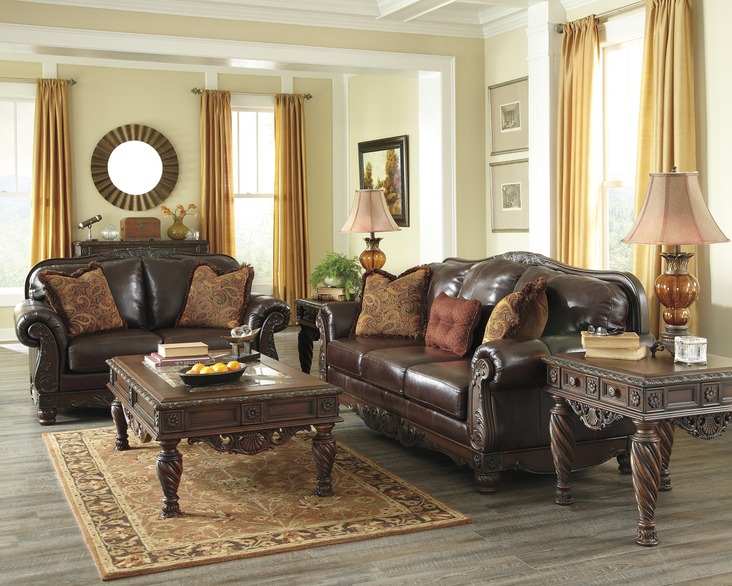 Ashley North Shore Plus Living Room Collection