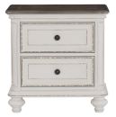 Homelegance Baylesford 4pc Panel Bedroom Set in Antique White