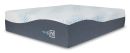 Millennium Cushion Firm Gel Memory Foam Hybrid Queen Mattress in White ...