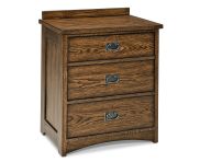 Intercon Furniture Oak Park 4-Piece Slat Bedroom Set in Mission