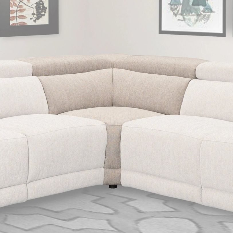 Emma Mason Signature Norbert 4-Piece Modular Sectional Living Room Set ...