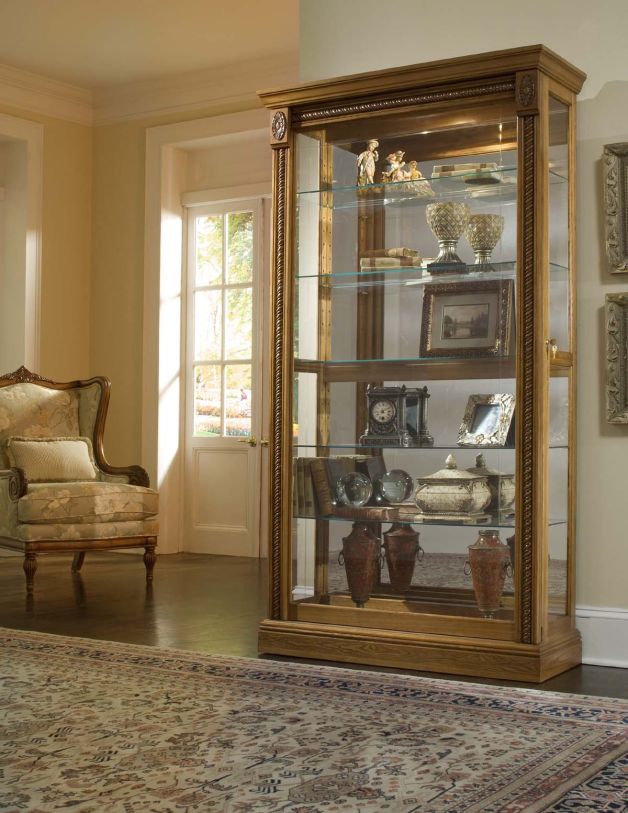 Sliding door curio store