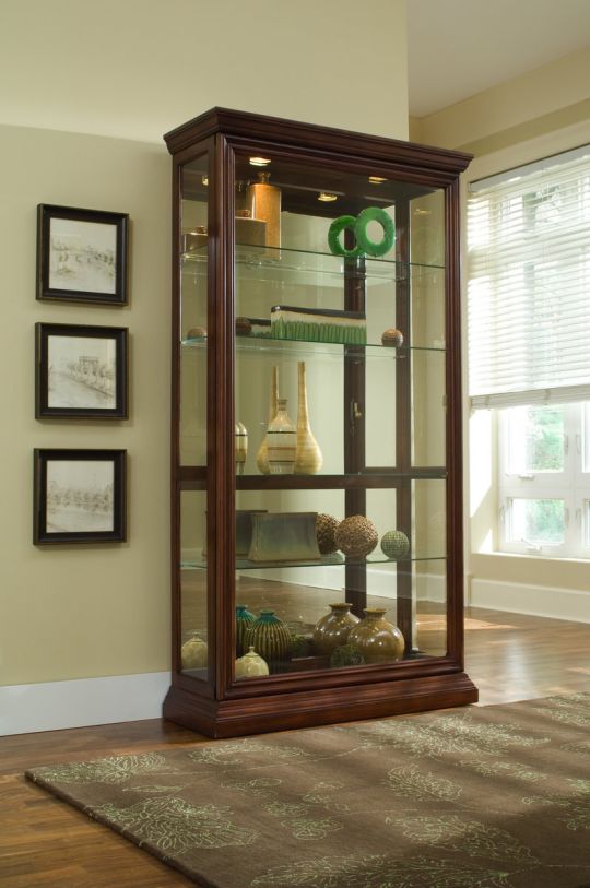 Shop Pulaski Eden House 2 Way Sliding Door Curio 20542