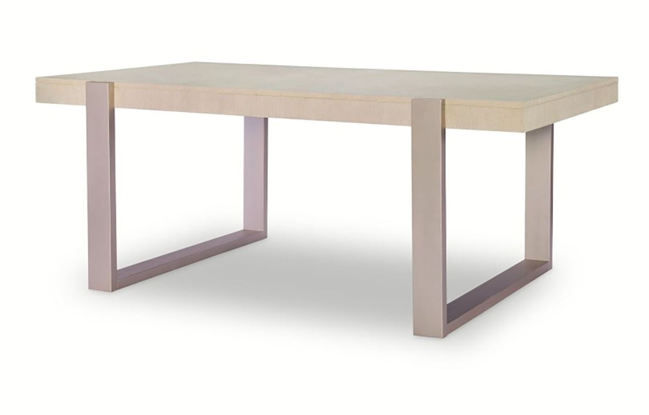 Legacy Bliss Rectangular Dining Table in Weathered Oak 2100-122