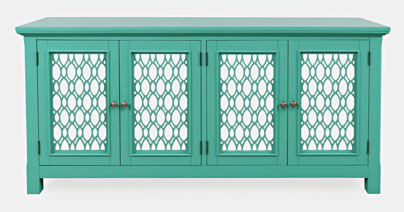 mirrored front sideboard