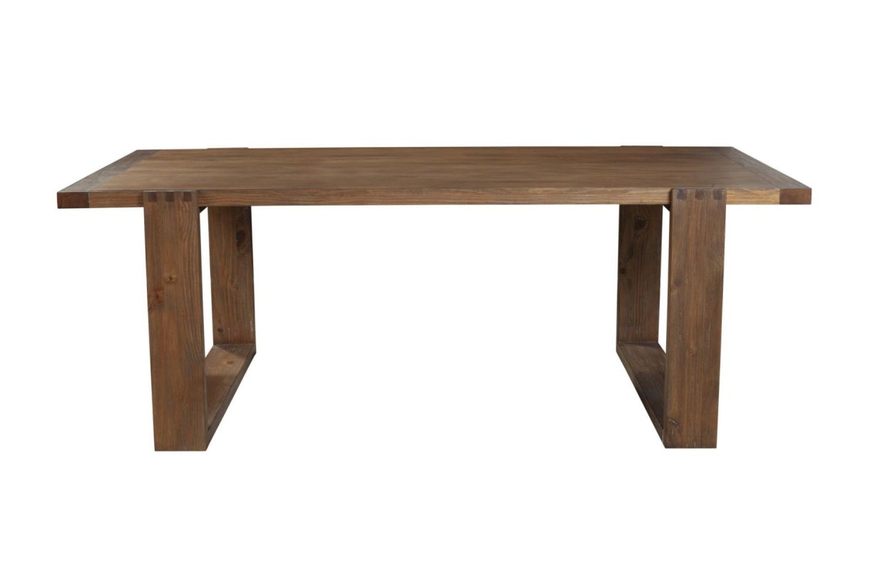Alpine Furniture Ayala 7-Piece Rectangular Dining Table Set in Antique ...