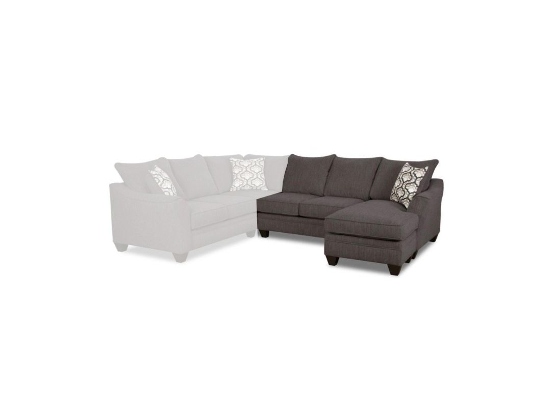 Peak Living 4810 LSF Corner Sofa Living Room Set in Dante Dusk