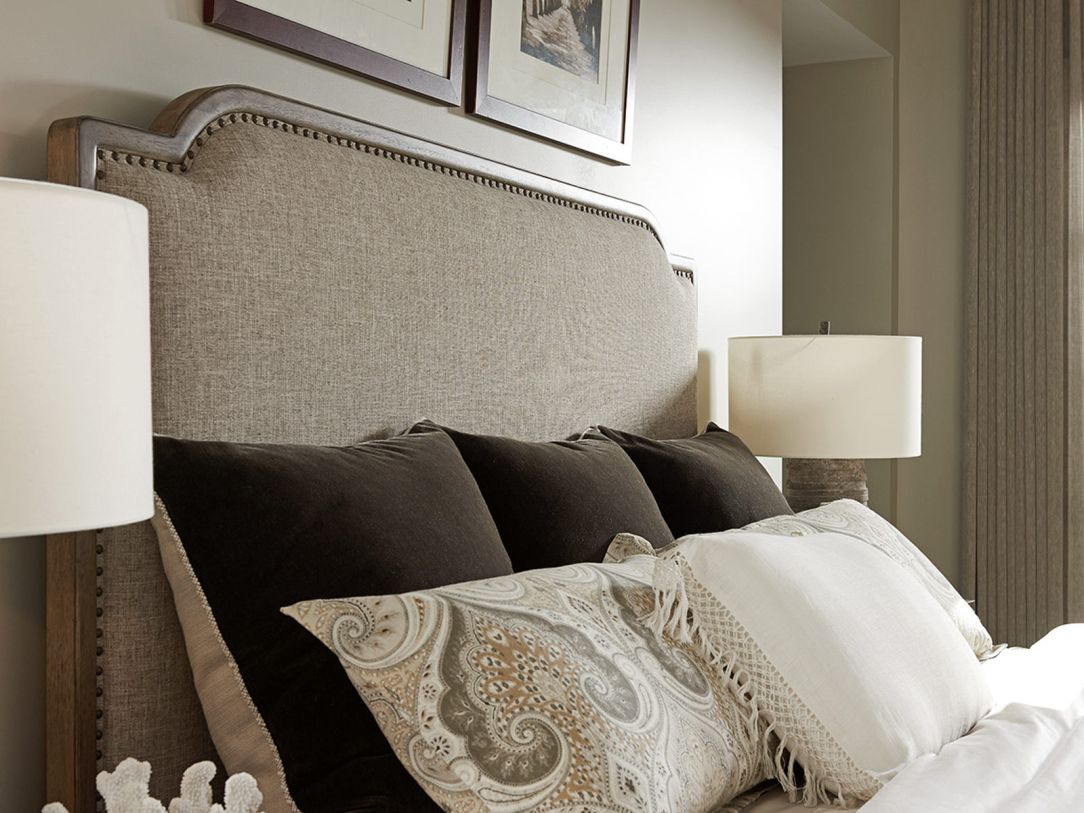 Tommy Bahama Home Cypress Point Cal King Stone Harbour Upholstered Headboard ONLY 01 0561 145HB