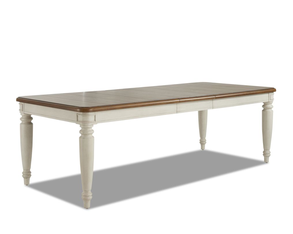 Legacy Classic Trisha Yearwood TY749 Nashville Rectangular Leg Dining Table in Cloud TY749 096
