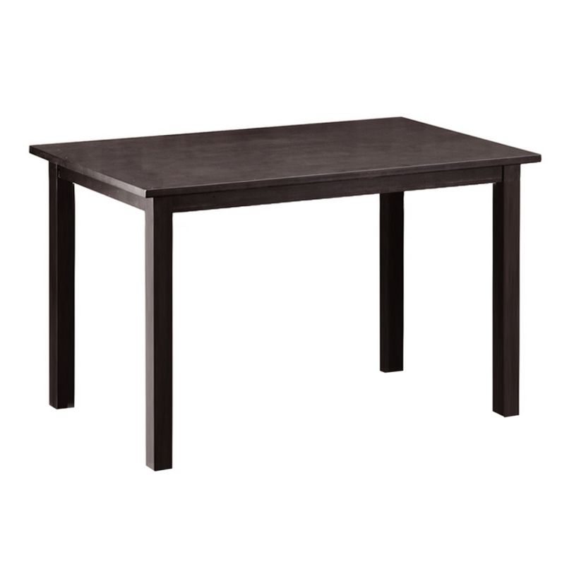 Baxton Studio Andrew Modern Dining Table in Dark Brown Andrew Dining Table
