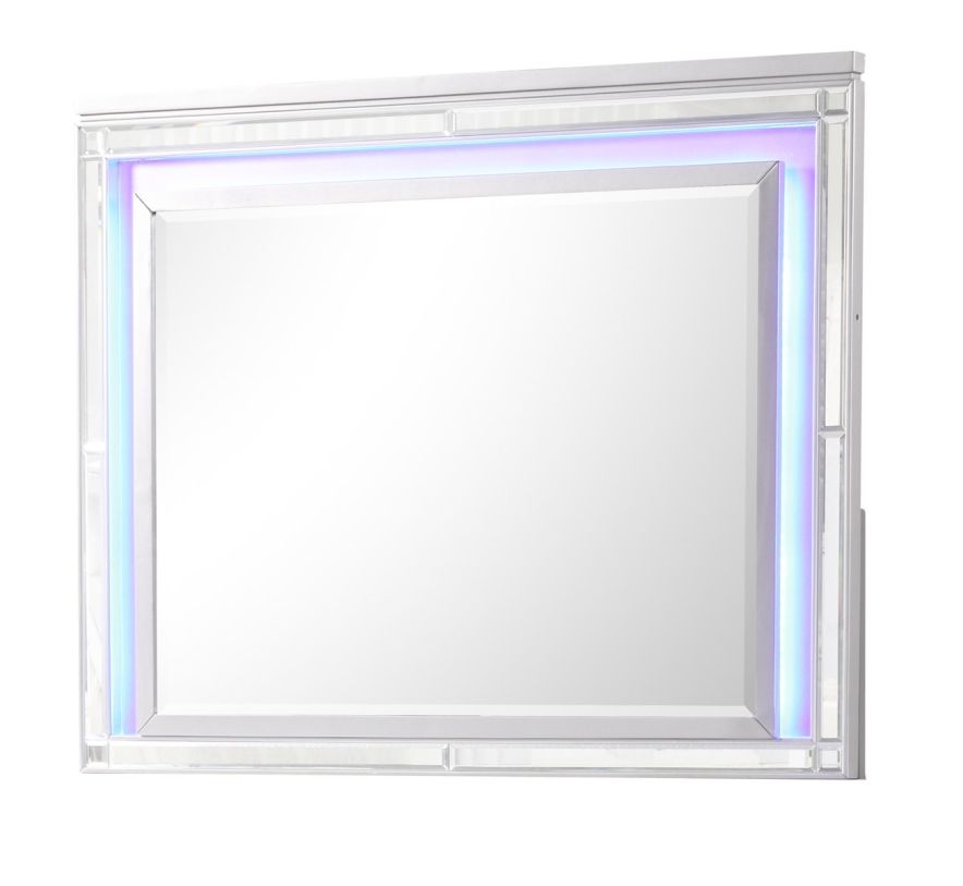 Massa Gallery Emma 4pc Bedroom Set in Silver