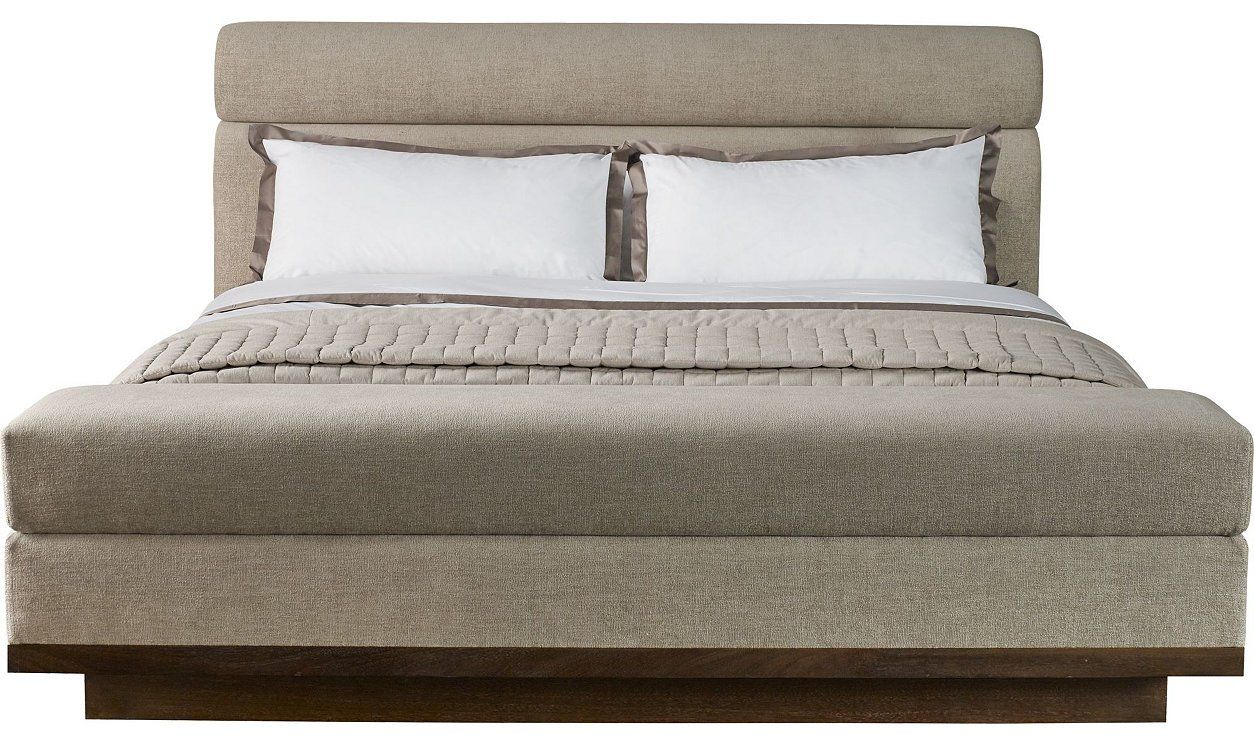 Shop Baker Barbara Barry Panorama Platform King Bed w/Bench