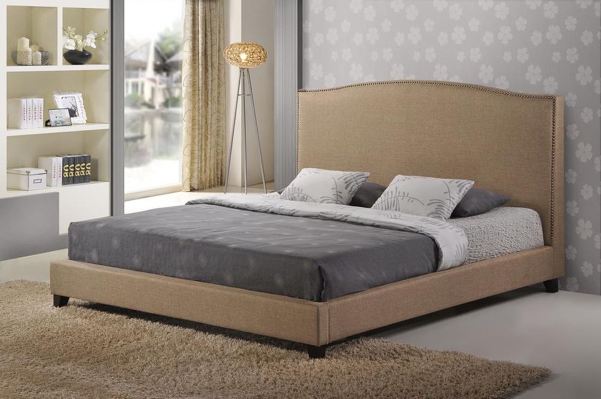 dark beige bedding