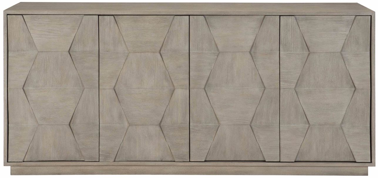 Bernhardt Linea Buffet in Cerused Greige 384-134G