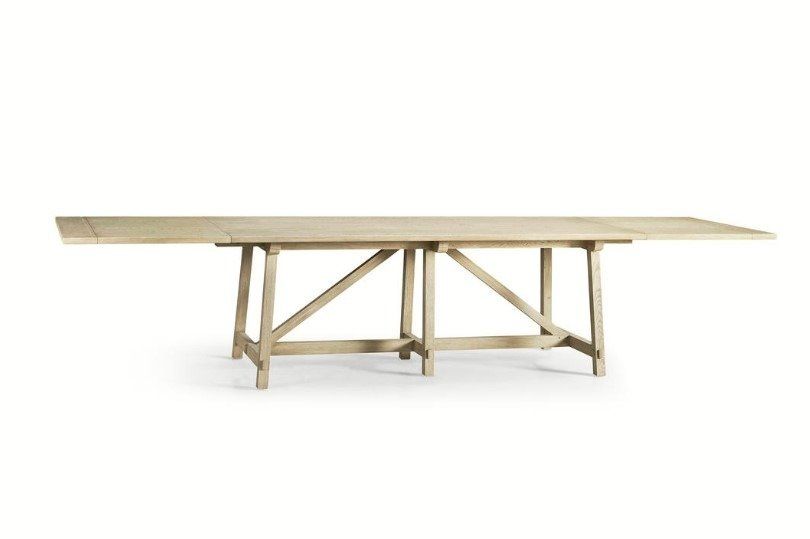 Jonathan Charles Timeless 5pc French Laundry Table Set in CStripped Oak