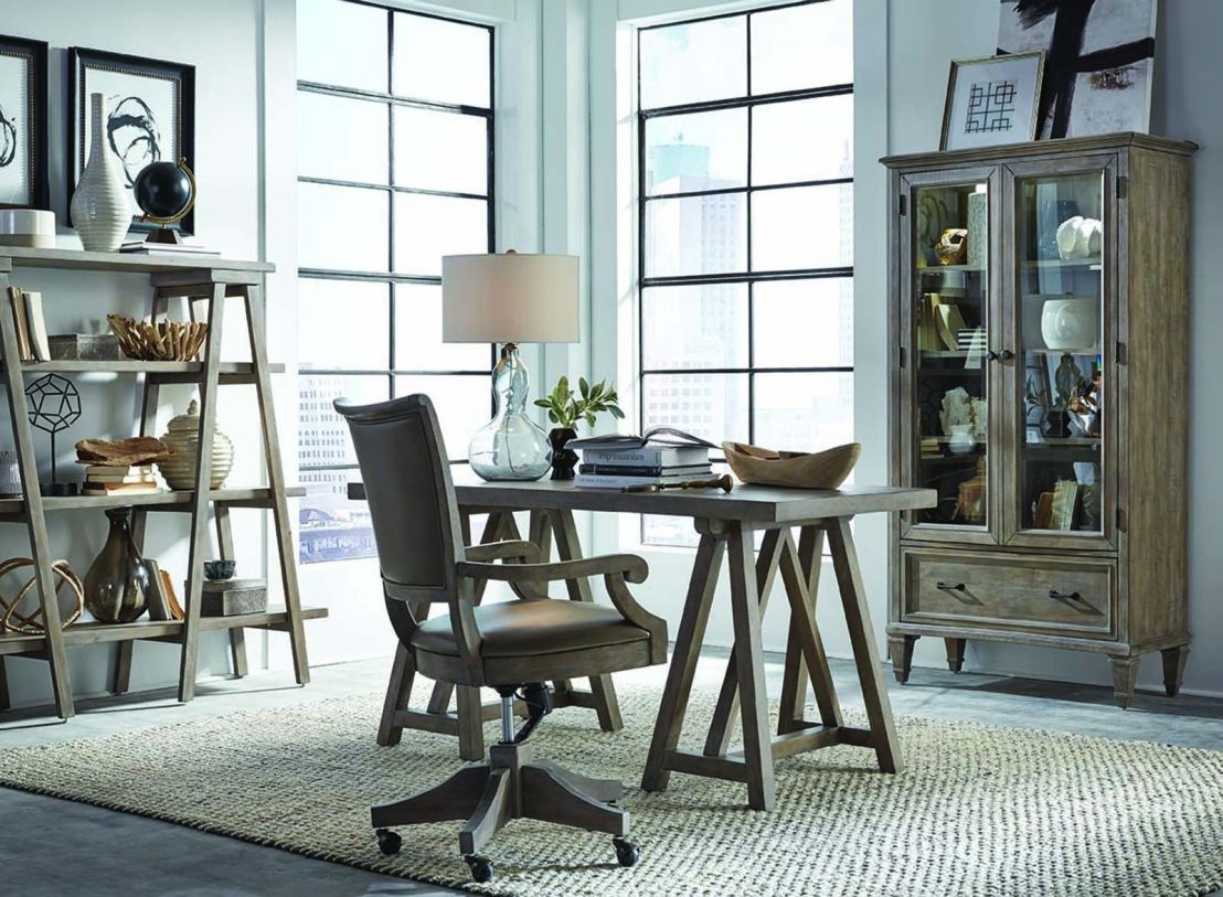 Lancaster desk grey store