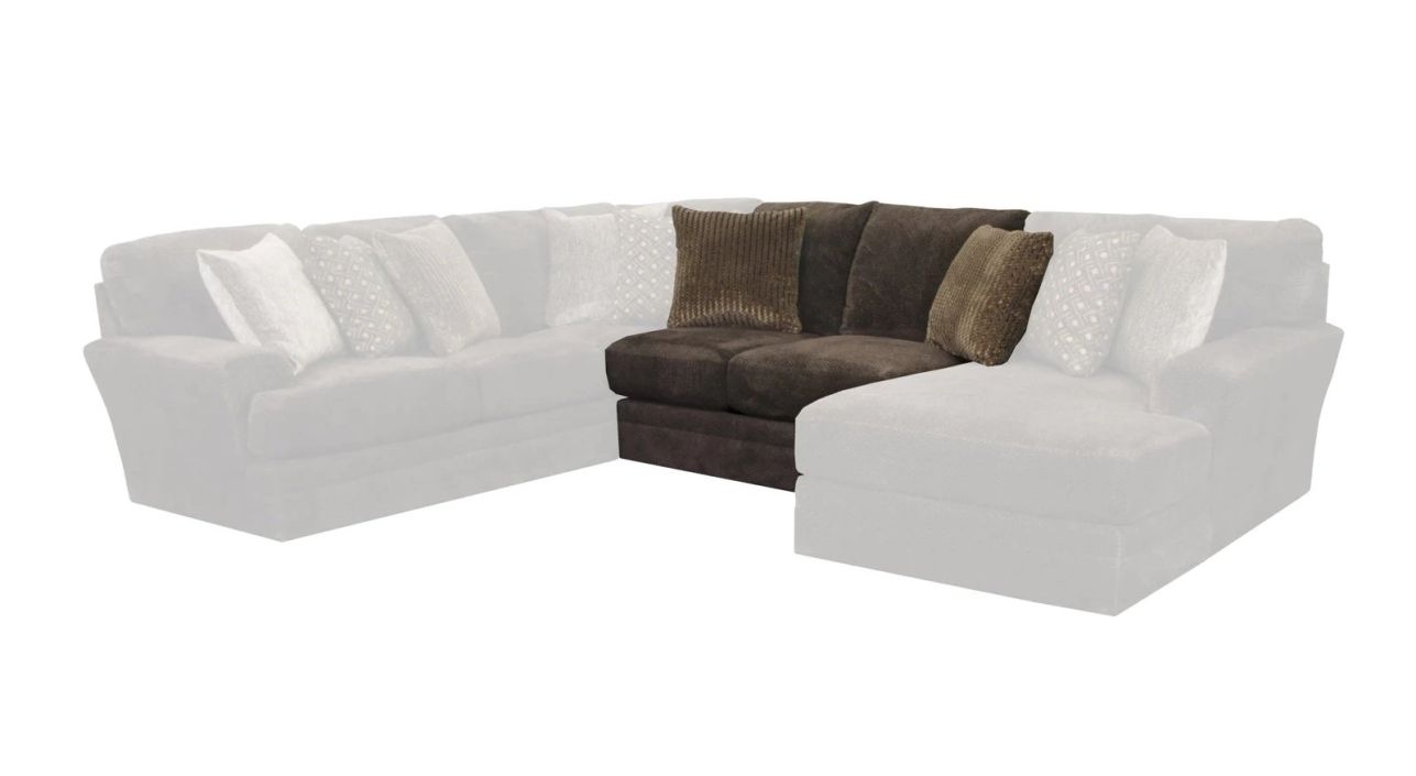 Jackson Mammoth 3-Piece Sectional Living Room Set in Smoke/Pepper