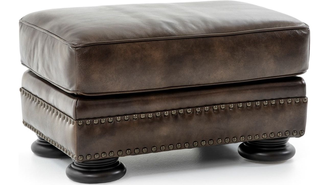 Bernhardt Furniture Foster Leather Sofa | Cabinets Matttroy