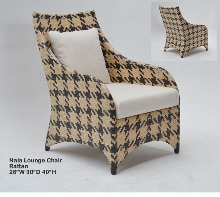 Indo Puri Nala Rattan Lounge Chair