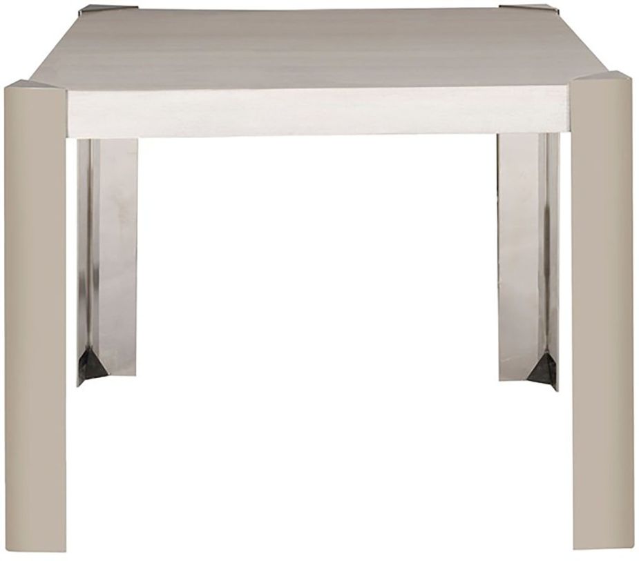 Vanguard Angled Dining Table with Captured Leg in Moonstruck TA40LL32