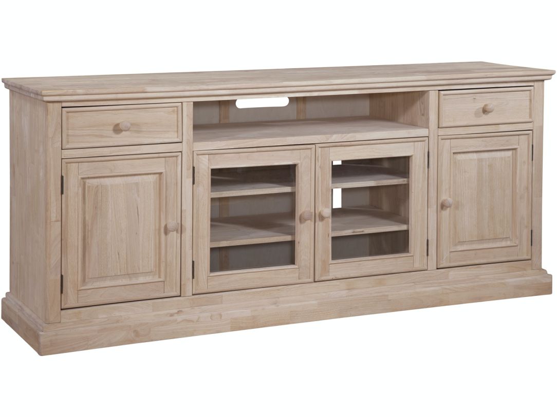 Shop John Thomas Unfinished TV Stand TV 10AB at EmmaMason