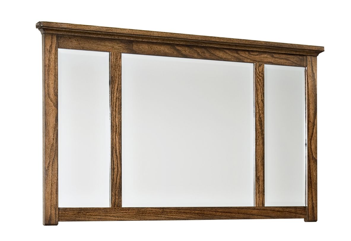 Intercon Furniture Oak Park 4-Piece Slat Bedroom Set in Mission