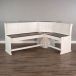 Sunny Designs Carriage House Long Bench & Corner Seat in European ...