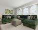 Corinthian 2900S Central Park Sectional in Luscious Pine FG2900 3PC EXPRESS