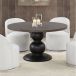 Furniture of America Essen Round Dining Table in Espresso FM3430ES-RT-TABLE