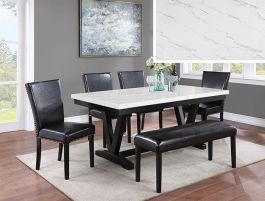 Shop Crown Mark Tanner 6pc Rectangular Dining Room Set